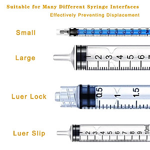 100 Pack 25 Gauge 5/8 Inch Needle, Luer Lock Industrial Dispensing Accessories Needles,Individually Wrapped