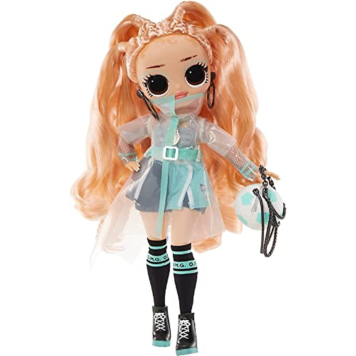 L.O.L. Surprise! LOL Surprise OMG Sports Fashion Doll Kicks Babe with 20 Surprises – Great Gift for Kids Ages 4+