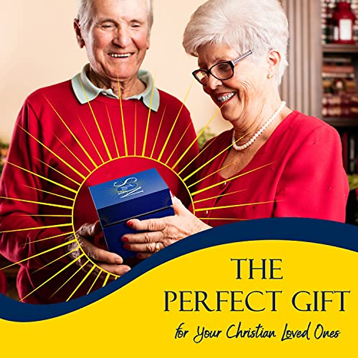 Prayer Meditation Candle W/Message Hidden Inside - Audio Guided Prayer Included - Perfect for Home Decor - All Natural Luxury Large Long Lasting Toxic Free Scented Candle