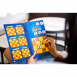 ThinkFun Solitaire Chess Magnetic Travel Puzzle - Engaging Logic Game & STEM Toy for Kids & Adults | Enhances Problem-Solving & Strategic Thinking | Ideal for Age 8 and Up | Travel-Friendly Design
