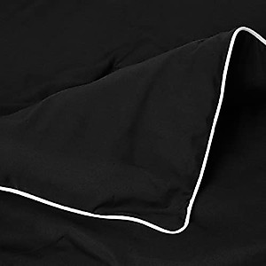 Chic Home 10-Piece Fiesta Bed-in-a-Bag Comforter Set, Queen, Black