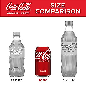 Coca Cola Original, 12 Fl Oz Cans, 24 Pack