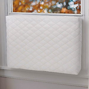 Foozet Indoor Air Conditioner Cover Double Insulation, Small, Cream