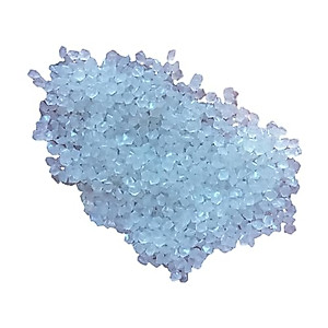 Gralara Glowing Stone 3mm-5mm Luminous Stone Gravel Accessory DIY Craft Materials Versatile for Walkway Driveway Decor Smooth Surface, White 25g