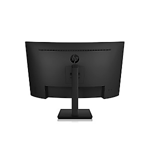 HP X32c FHD Console Gaming Monitor Curve 31.5 Inch 165 Hz 1ms 350nits AMD Freesync Premium VA Panel Low Blue Light Anti-Glare Height Tilt Adjustable for Laptop Desk Setup PS4 PS5 Xbox, Black (Renewed)