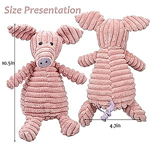 5Pack Dog Squeaky Plush Toys Puppy Toys Assortment Value Bundle Dog Toy for Puppies Bulk Large Dog Teething Toys Pet Chew Toys