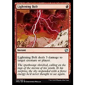 Magic: the Gathering - Lightning Bolt (122/249) - Modern Masters 2015 - Foil