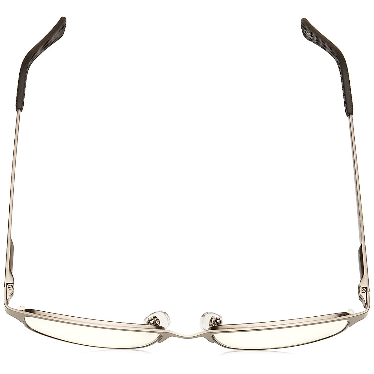 Foster Grant Men's Samson Rectangular Reading Glasses, Satin Dark Gunmetal/Transparent, 52 mm + 1.75