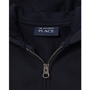 The Children's Place baby boys Gym Hoodie School Uniform Pullover Sweater, New Navy, 3T US
