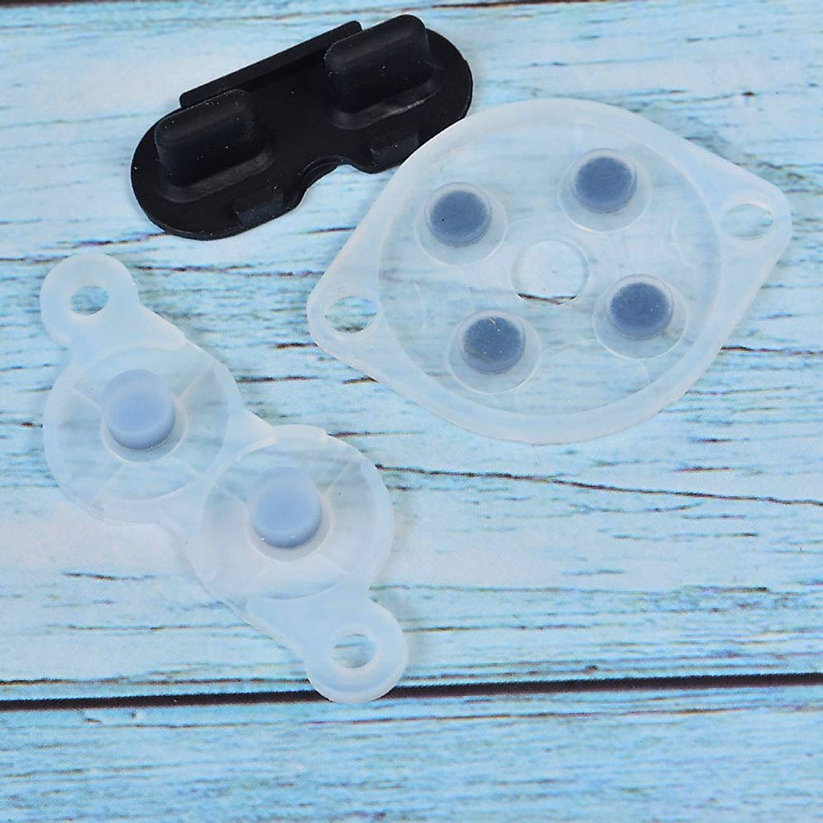 Comimark 2Set Silicon Rubber Button Replacement for NES Conductive Pads Controller Gamepad