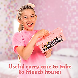 Original Stationery Mini Metallic Shimmer and Shine Slime Kit, Make Metallic Rose Gold Slime & Lots of Shimmery Slime Creations, Great Gift Idea