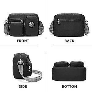 Vendra Moka Crossbody Bag for Women & Shoulder Waterproof Handbag Purse for Women, Small Travel Bag…