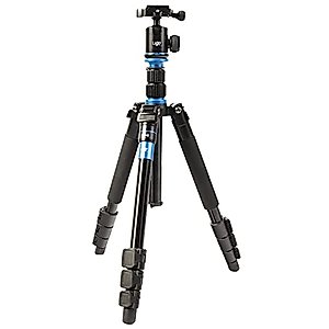 New Wave u.go Plein Air | Tripod LCS1| Compatible with New Wave u.go Plein air Pochade Boxes, Compact Aluminum Tripod with 360° Ball Head, Professional Tripod for Painting and DLSR Cameras