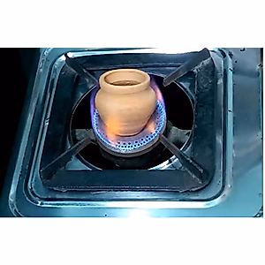 Odishabazaar Baked Kulhar Kulhad Cups Tandoori Chai Tea Cup Set of 6 (3.38 oz)