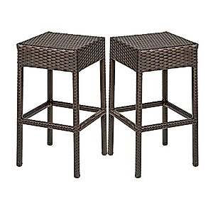 TK Classics BELLE-TKC201b-BS Belle Bar Furniture Dining Set, Espresso