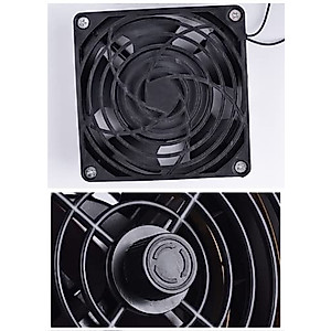 Ionizing Air Blower Fan Ion Anti-Static Elimination Discharge ESD Blower Fan 110V Ionizer Desktop Fan Eliminator