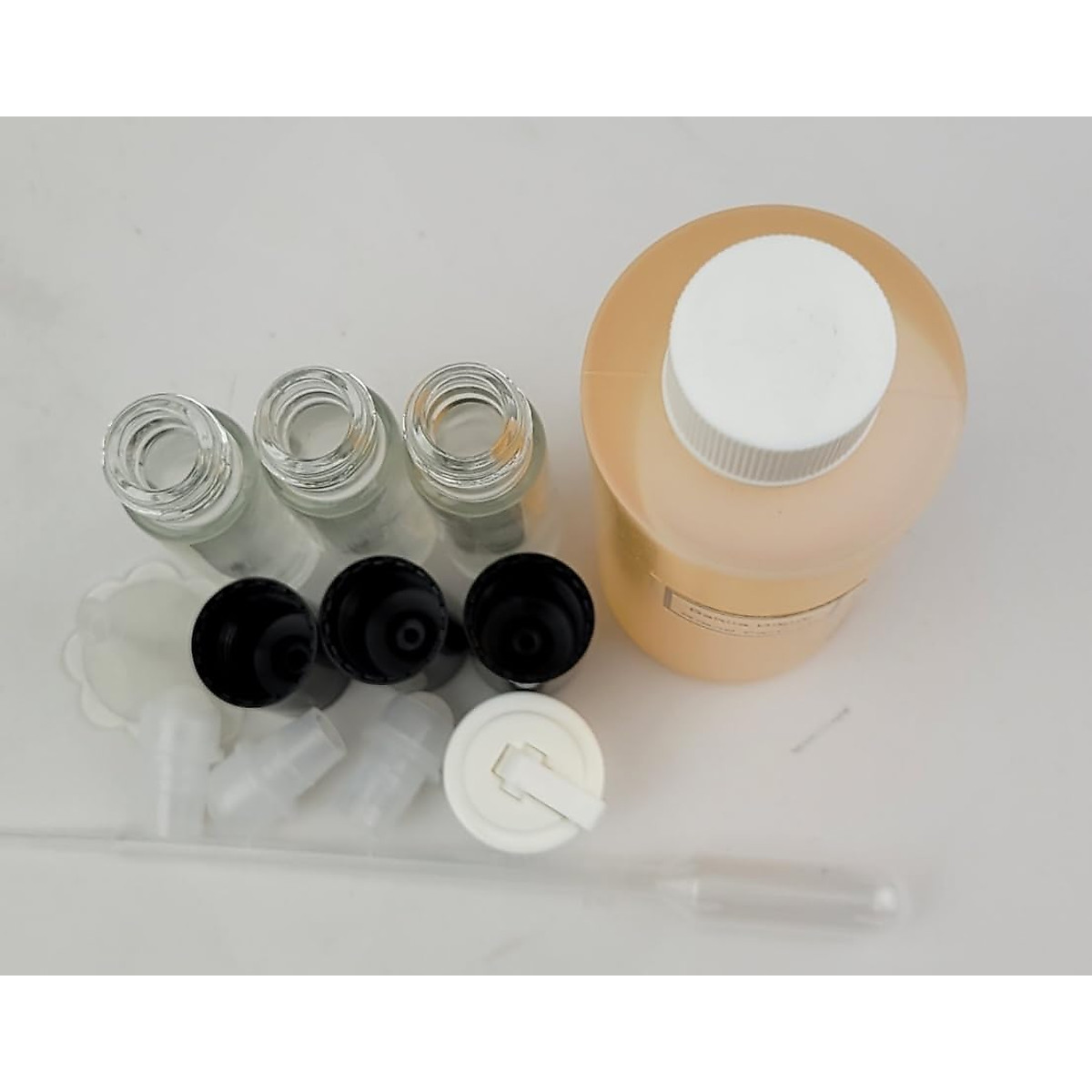 Grand Parfums Perfume Oil Set - fits Spice Bomb For Men with Roll On Bottles and Tools to Fill Them (2 Oz)