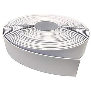 NickHouse 1.5" Wide x 10' Length Vinyl Outdoor Patio Lawn Furniture Repair Strap Strapping - White