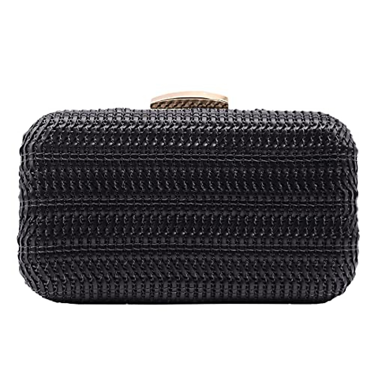 Mogor Women‘s Braided Faux Leather Formal Evening Bag Handbag Shoulder Pursel Satchel