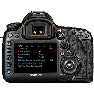 Canon EOS 5DS R DSLR Camera(Body Only) Bundle with 64GB Memory Card + Carrying Case + Spare Battery + More - International Version