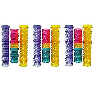 Kaytee 3 Count CritterTrail Fun-nels Tubes Value Packs, 5 Tubes and 4 Connector Rings Each