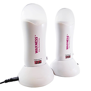 Wax Necessities Digital Double Cartridge Wax Heater with Base WX-1D X 2