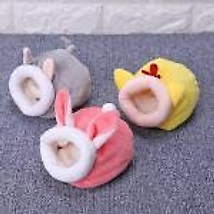 Hamster Bed Rodent/Guinea Pet Supplies Pig/Rat/Hedgehog Cotton Small Animal Mats(Yellow)