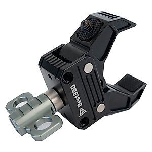 Best360 Aluminium Camera Clamp, Compatible with Insta360 X4/X3/ONE X2/ONE RS/ONE RS 1-INCH 360, for Bicycle/Motorcycle/Timelapse, 360 Action Camera Mount