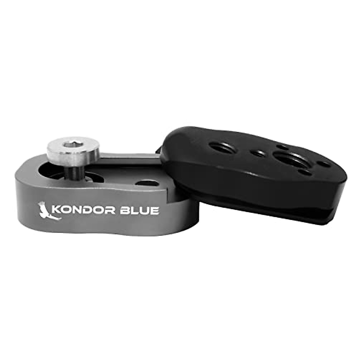 KONDOR BLUE Mini Quick Release Plates for Camera Monitors, Arms, Accessories, Microphones, Key Lights | Quickly and Securely Attach and Remove Accessories on Your Cinema Rig