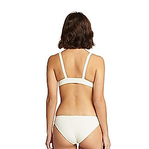 Billabong womens Aloha Banded Tri Bikini Top, Seashell, Medium US