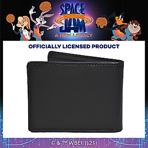 Concept One Warner Bros Space Jam A New Legacy Tune Squad Bifold Wallet in a Decorative Tin Case, Multi