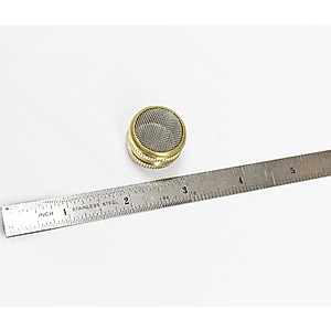 JEWEL TOOL Mini Brass Mesh Basket | 7/8" Diameter | Ideal for Cleaning Small Items in Ultrasonic Cleaner