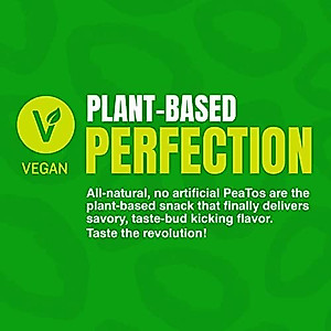 PeaTos® - the Craveworthy upgrade to America's favorite snacks - PeaTos Classic Onion Rings in 3 oz. Bags (4 pack) full of “JUNK FOOD” flavor and fun WITHOUT THE JUNK. PeaTos are Pea-Based, Plant-Based, Vegan, Gluten-Free, and Non-GMO.