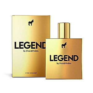 Pete & Pedro LEGEND - Eau De Parfum | Original Male Fragrance - Citrus, Spice, And Lasting Leather Notes Men's Cologne | As Seen on Shark Tank, 1.7 oz