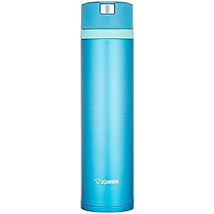 ZOJIRUSHI Canteen Stainless Steel Mug 600mL - Marine Blue Quick Open & Easy Lock - SM-XB60-AM