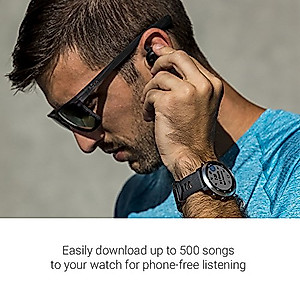 Garmin Forerunner 645 Music, GPS Running Watch With Garmin Pay Contactless Payments, Wrist-Based Heart Rate And Music, Rose Gold