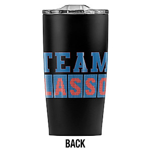 Ted Lasso A.F.C. Richmond Logo Stainless Steel Tumbler 20 oz Coffee Travel Mug/Cup, Vacuum Insulated & Double Wall with Leakproof Sliding Lid | Great for Hot Drinks and Cold Beverages