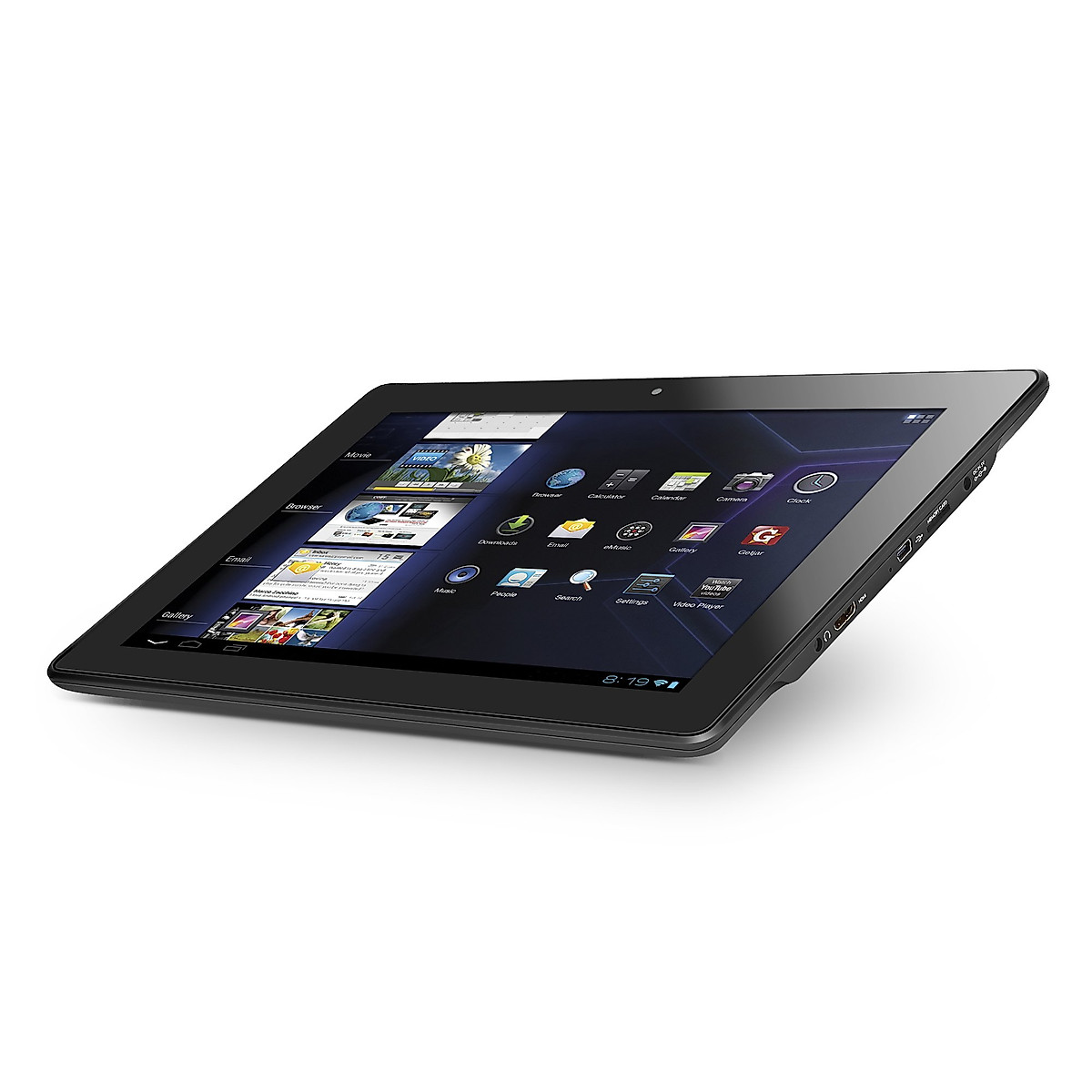 Coby Kyros 9.7-Inch Android 4.0 8 GB 4:3 Capacitive Multi-Touchscreen Internet Tablet with Built-In Camera, Black MID9742-8