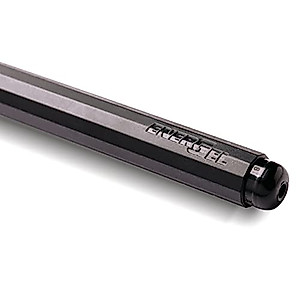 Pentel EnerGel FLASH! Liquid Gel Stick Pen, (0.7mm) Medium Line, Metal Tip, Black Ink, 12 pack (BL417-A)