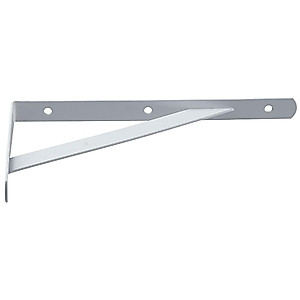 Urjumpea 10 Pack Shelf Brackets 5 inches x 8 inches Heavy Duty Metal Shelf Supports 90 Degree Triangle Wall Mount Angle L Bracket Floating Shelf Brackets with Screws