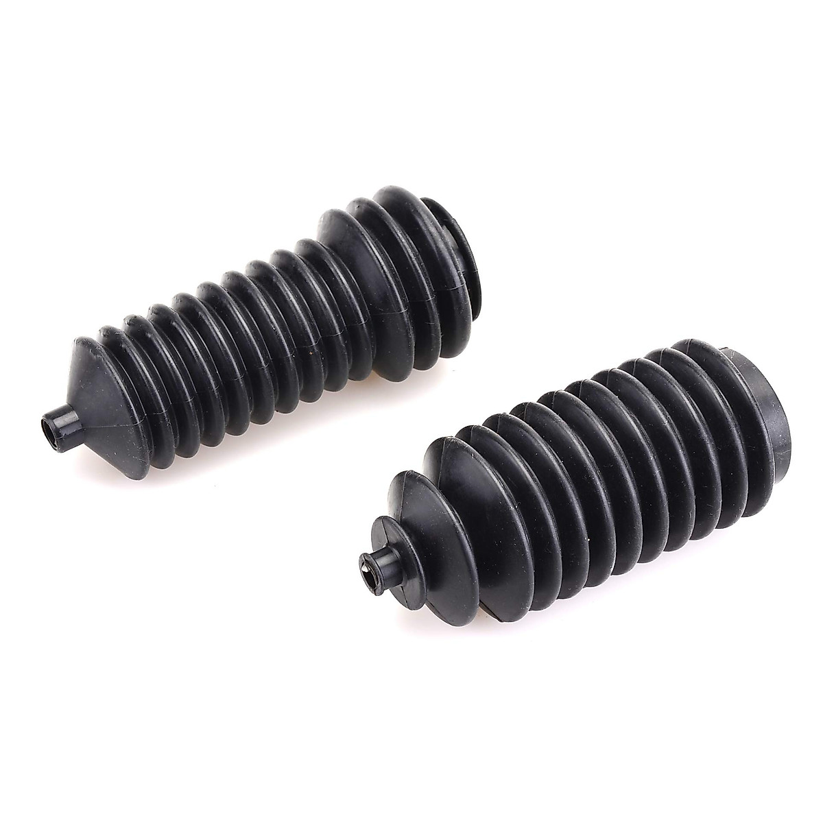 Mallofusa A Pair Steering Rack Boots for Polaris Ranger RZR 400 500 570 700 800 900 1000 5412012 5412013 ETX 2015 EV 2012 Black