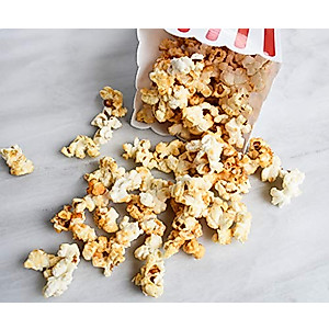 Adorox (Set of 4) Movie Theater Style Popcorn Containers Set (Reusable plastic)