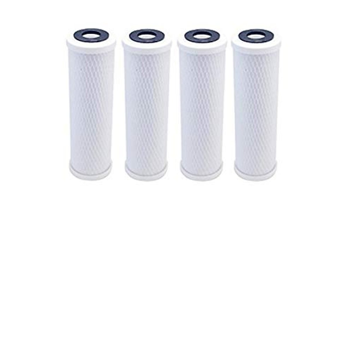 4-Pack Replacement for Compatible with CBF3 Activated Carbon Block Filter - Universal 10