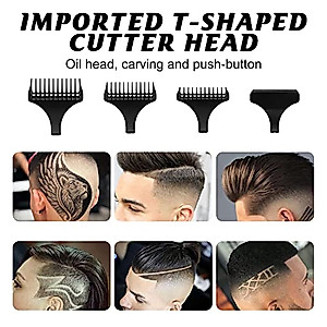 Innens Hair Clippers for Men, Professional Mens Hair Clippers Zero Gapped Cordless Hair Trimmer Professional Haircut & Grooming Kit for Men Rechargeable LED Display, Gifts for Men Dad Boyfriend