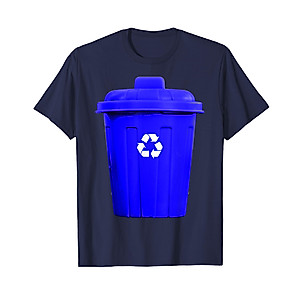 Recycling Can Funny Hilarious Halloween Costume T-Shirt