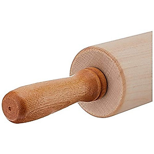 J.K. Adams 12-Inch-by-2-3/4-Inch Maple Wood Medium Gourmet Rolling Pin
