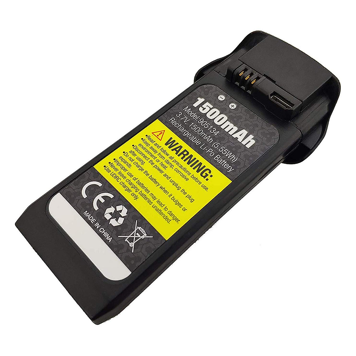 3.7V 1500mAh Lithium Battery for UDIRC U52G D50 Four-axis Aircraft Parts Remote Control Drone