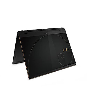 MSI Summit E16FLIP Ink Black 16" QHD+ Touch Ultra Thin 2-in-1 Professional Laptop Intel Core i7-1195G7 RTX3050 32GB LPDDR4X 1TB NVMe SSD Win10 (A11UCT-015)