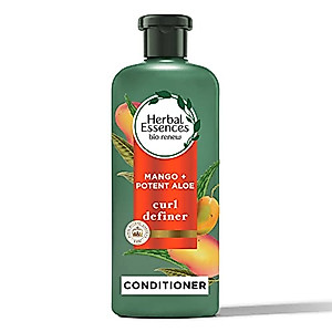 Herbal Essences Bio: Renew Potent Aloe + Mango Conditioner for Curly Hair 13.5 Fl Oz, 5.523 Fl Oz