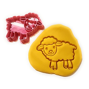 T3D Cookie Cutters Sheep Cookie Cutter, Suitable for Cakes Biscuit and Fondant Cookie Mold for Homemade Treats